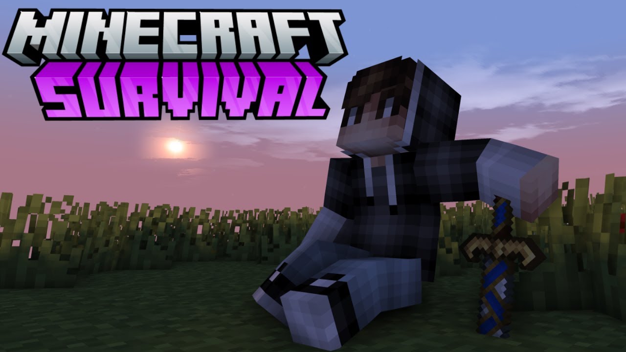 Minecraft SURVIVAL #1 | Flattening 1 - YouTube