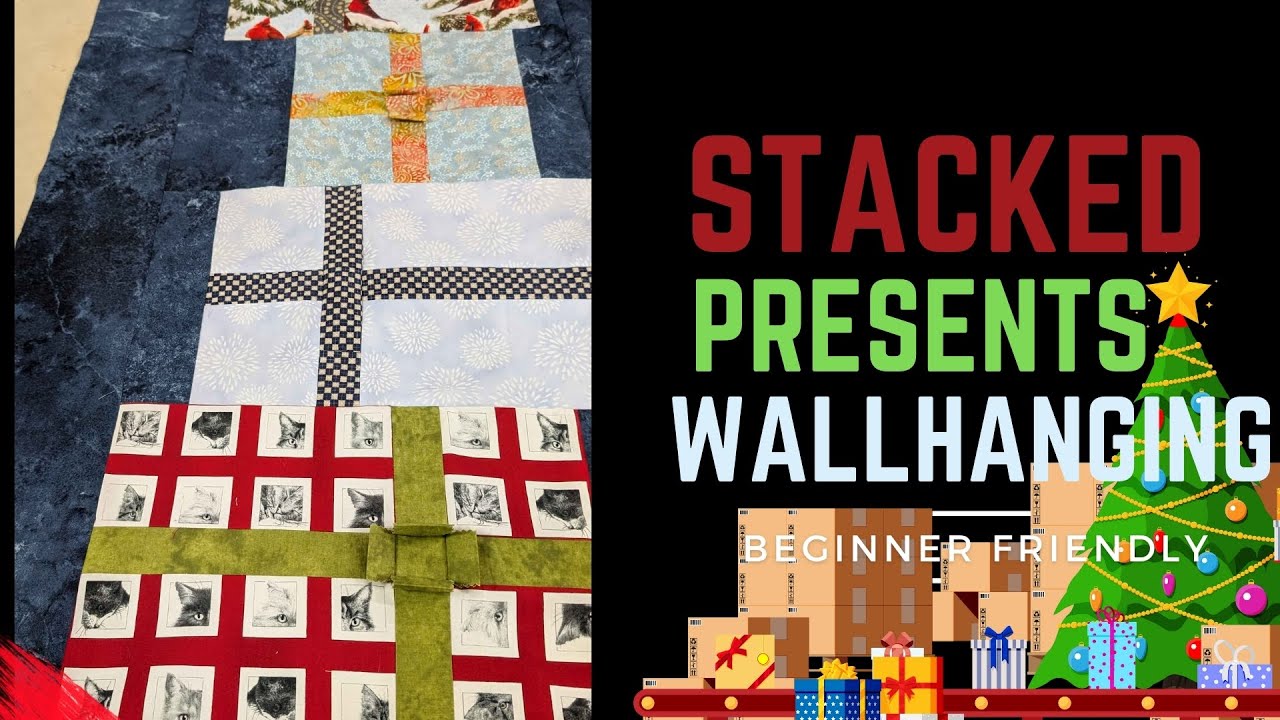 Stacked Presents Wall Hanging - YouTube