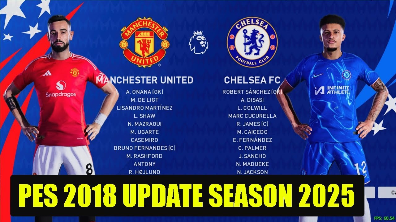 AKHIRNYA RILIS! CARA INSTALL PES 2018 UPDATE PATCH 2024/2025 DI LAPTOP ...