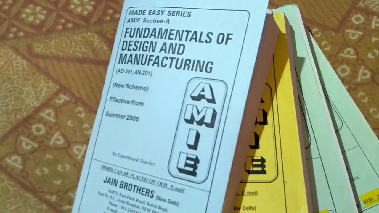 AMIE -section (A) solved & Unsolved previous year Question papers by ...