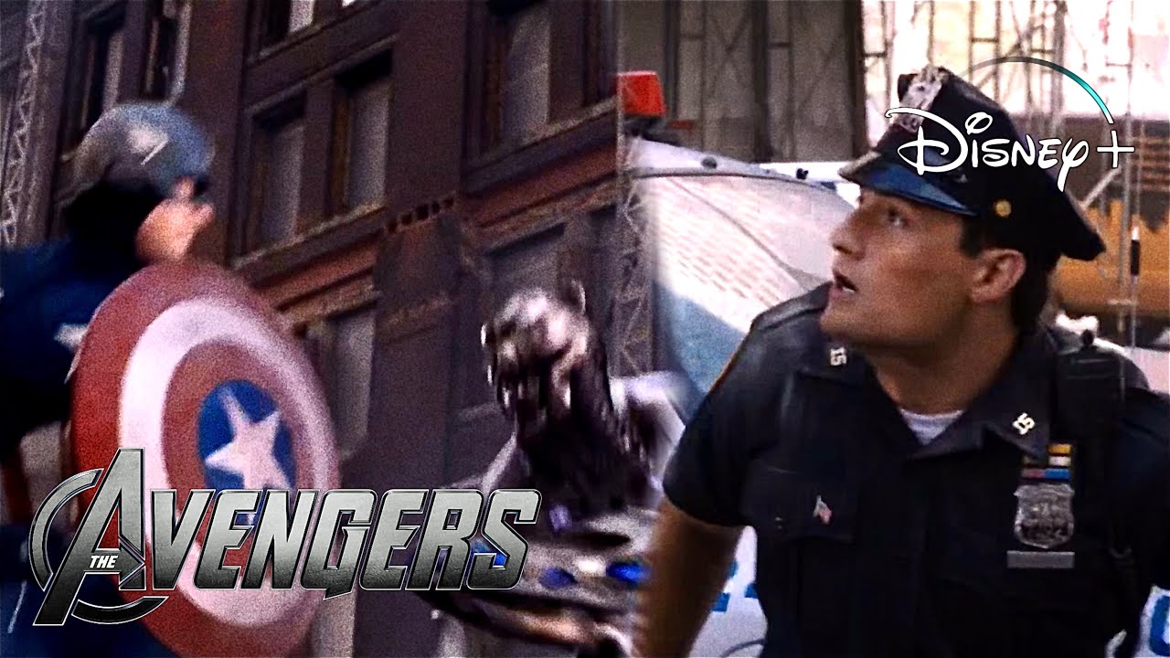 The Avengers | Captain America Gives Cop An Order Scene | Disney+ [2012 ...