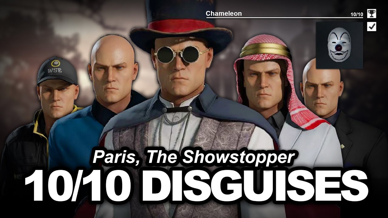 HITMAN 3 | Paris: Where to Find All 10 Disguises (2025 Guide) - YouTube
