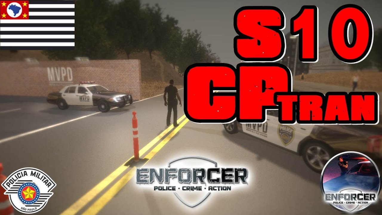 VIDA POLICIAL #15 S10 CPTran PMESP - YouTube