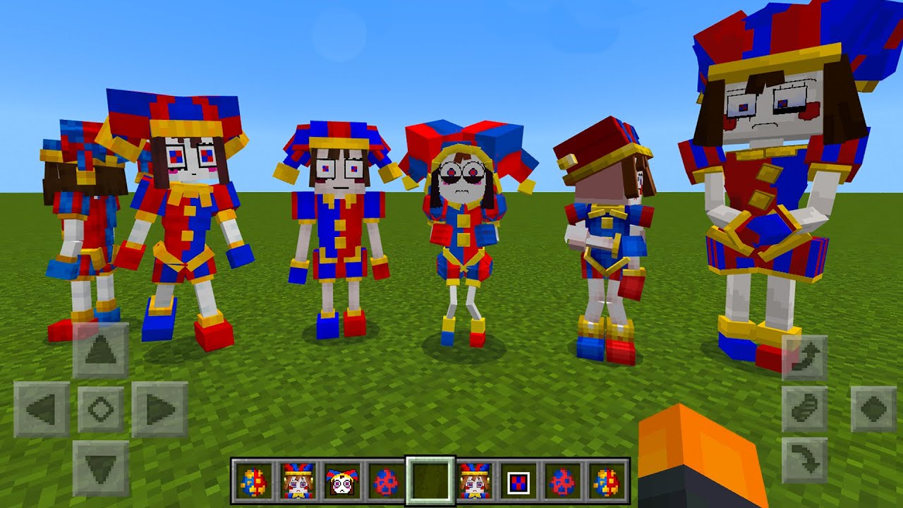 The Amazing Digital Circus ADDON UPDATE in MINECRAFT PE - YouTube