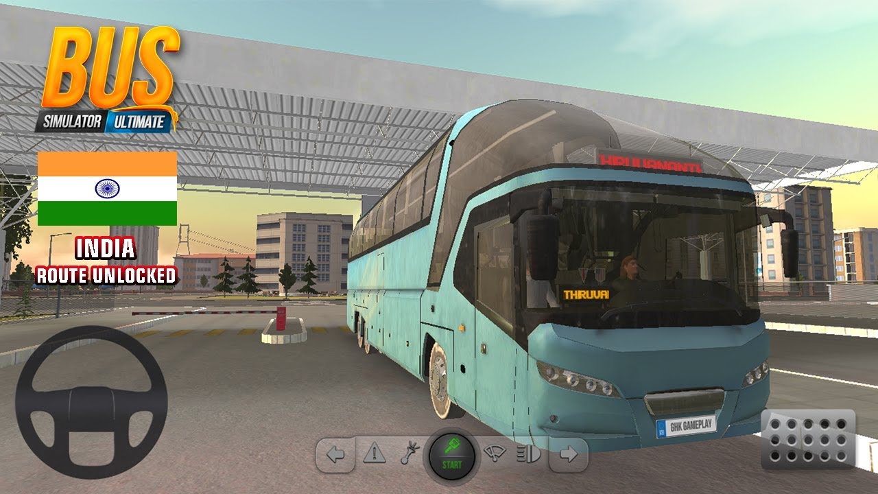 🇮🇳INDIA Route Unlocked ! KOCHI TO THIRUVANANTHAPURAM Bus Simulator ...