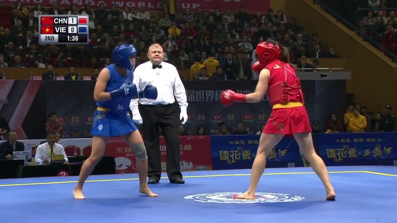 Sanshou Sanda 2016 World Cup Semi Finals China vs Vietnam 70 Kg Women ...