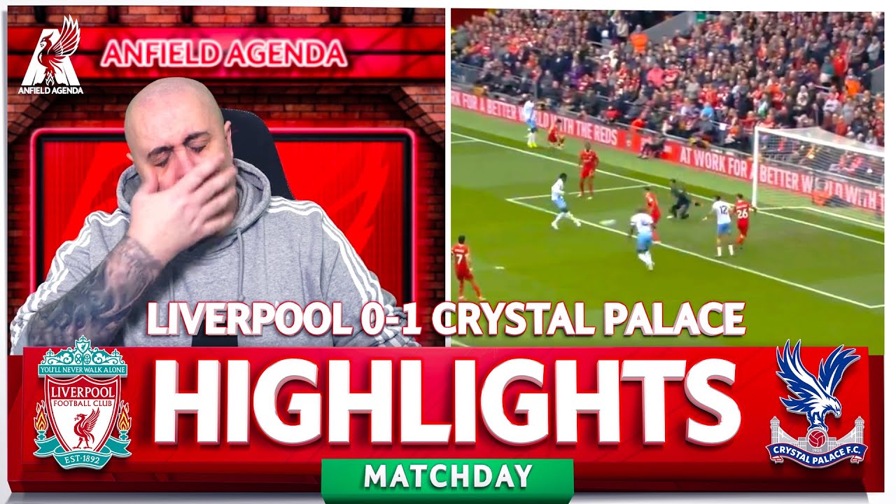 Craig LOSES HIS MIND as Liverpool BOTTLE It! Liverpool 0-1 Crystal ...