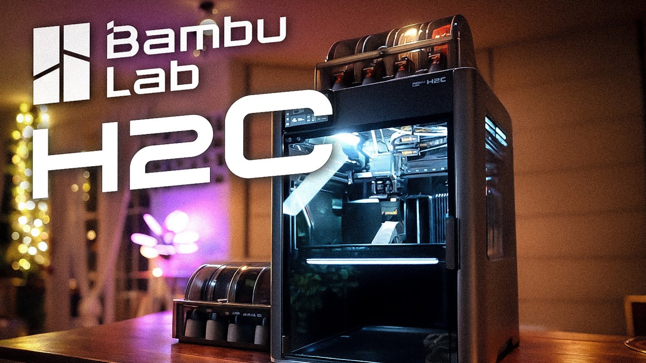 Bambu Lab H2C Vortek : La fin du gaspillage en impression 3D multi ...
