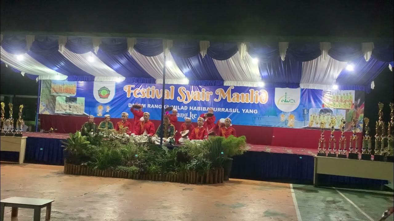 Habsyi Nurul Aulad Festival Syair Maulid Man 1 Samarinda Youtube