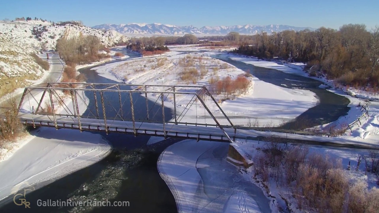 Winter at Gallatin River Ranch - YouTube