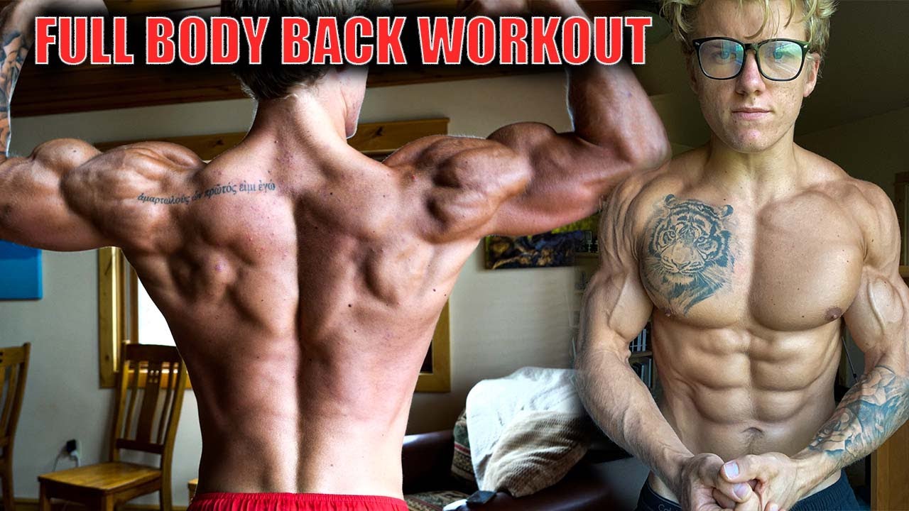 FULL BODY BACK WORKOUT WALKTHROUGH | How I train Full Body... - YouTube