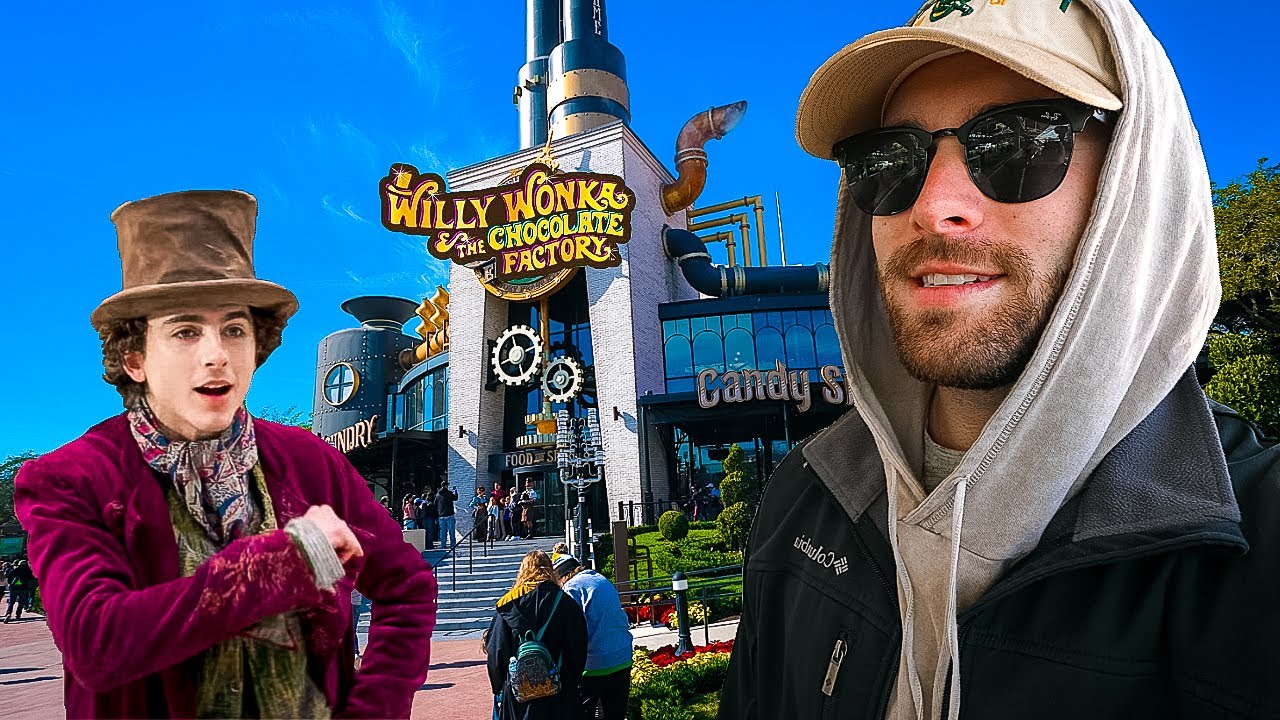 Dining INSIDE Willy Wonka's Chocolate Factory At Universal! My Return ...