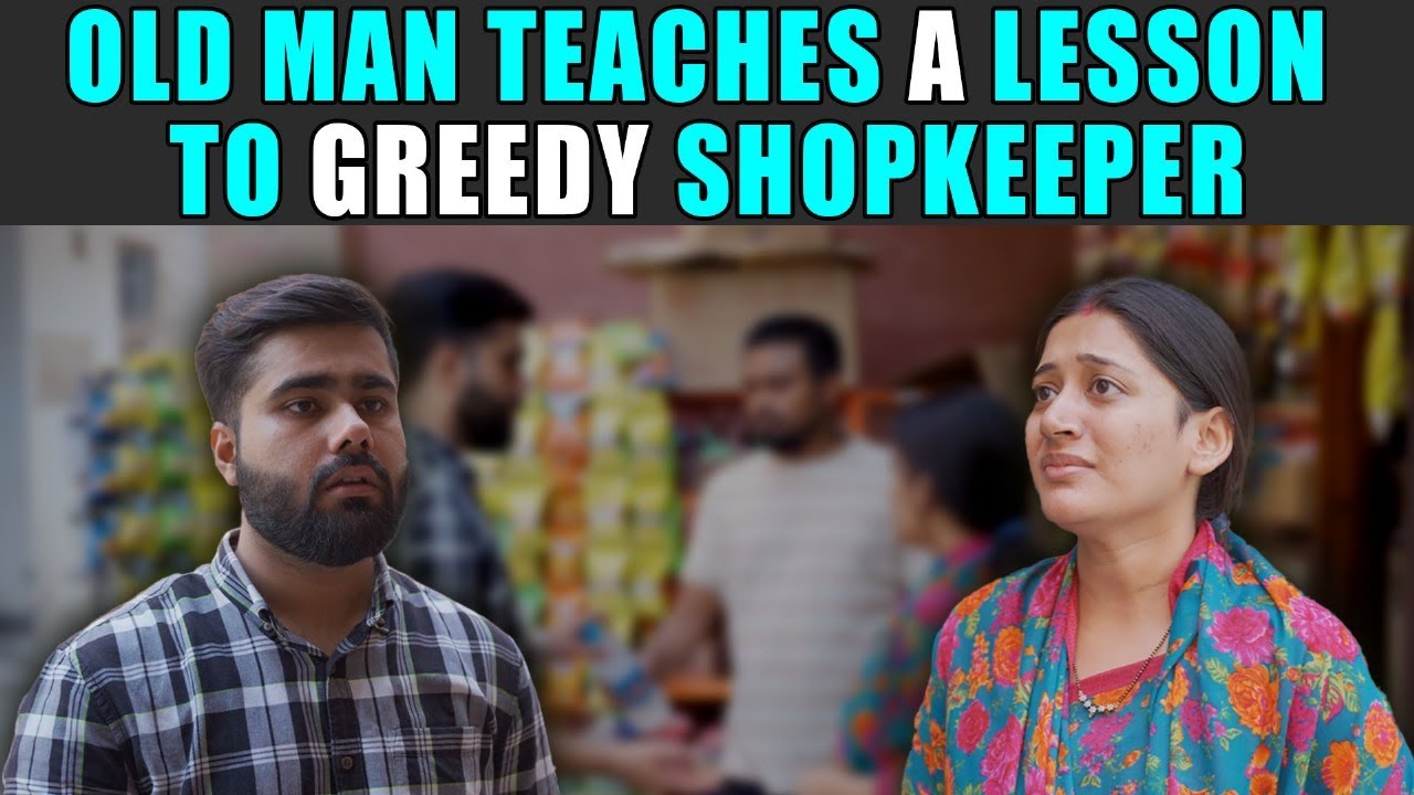 Old man Teaches a Lesson To Greedy Shopkeeper | PDT Stories - YouTube