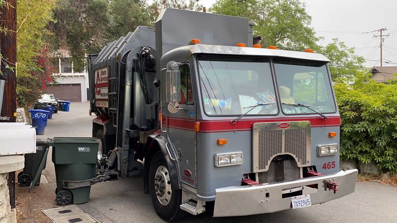 Athens Services Peterbilt 320 Amrep Octo ASL 465 - YouTube