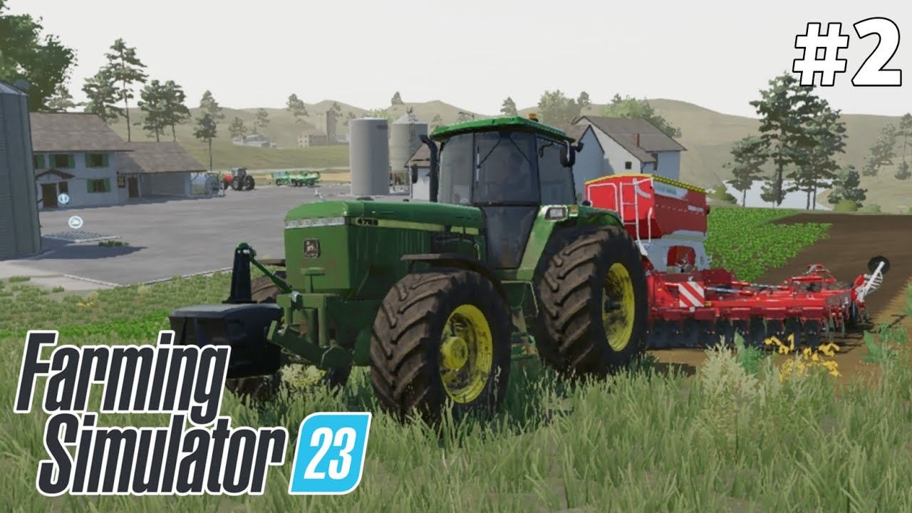 Farming Simulator 23 Android Gameplay #2 | Nuebrunn Map | Fs 23 ...