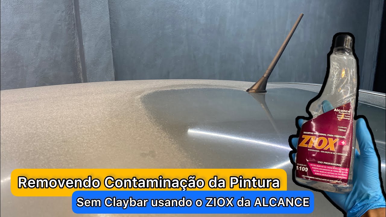 PINTURA Áspera como Remover “com ZIOX da ALCANCE “ - YouTube