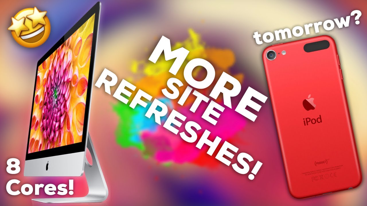 NEW iMac & iMac Pro options launched / iPod refresh tomorrow? - YouTube