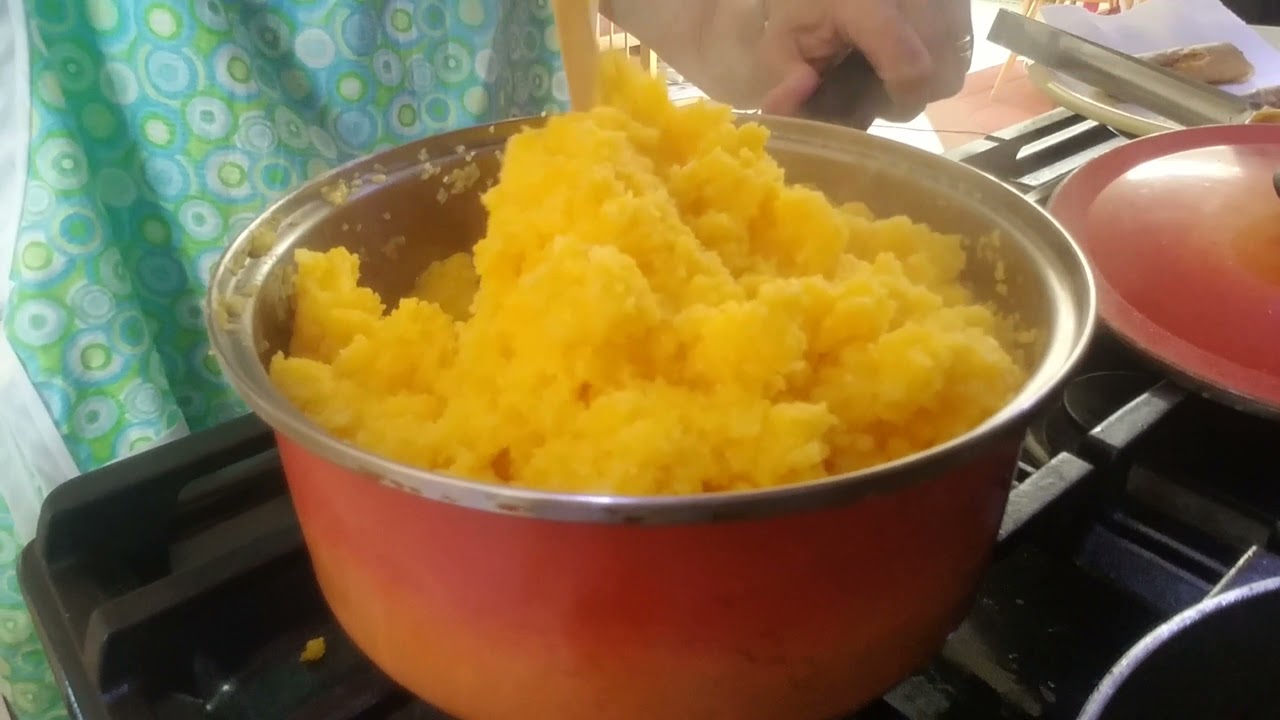 How to cook crush corn(yellow rice corn)by lisajean greener - YouTube