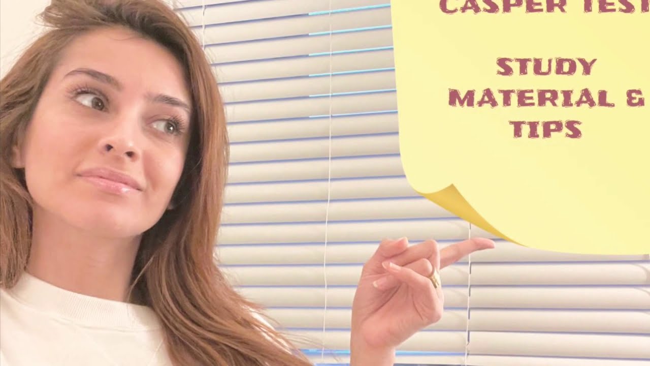 ACE the CASPer Test (Study material & Tips) - YouTube