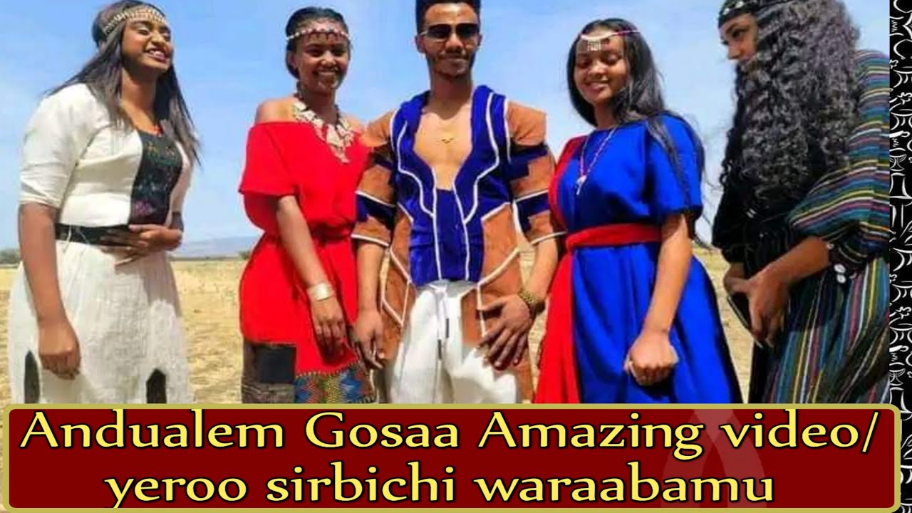 Andualem Gosa Gumgumee new Ethiopian oromo music/video aja'ibsiso osoo ...