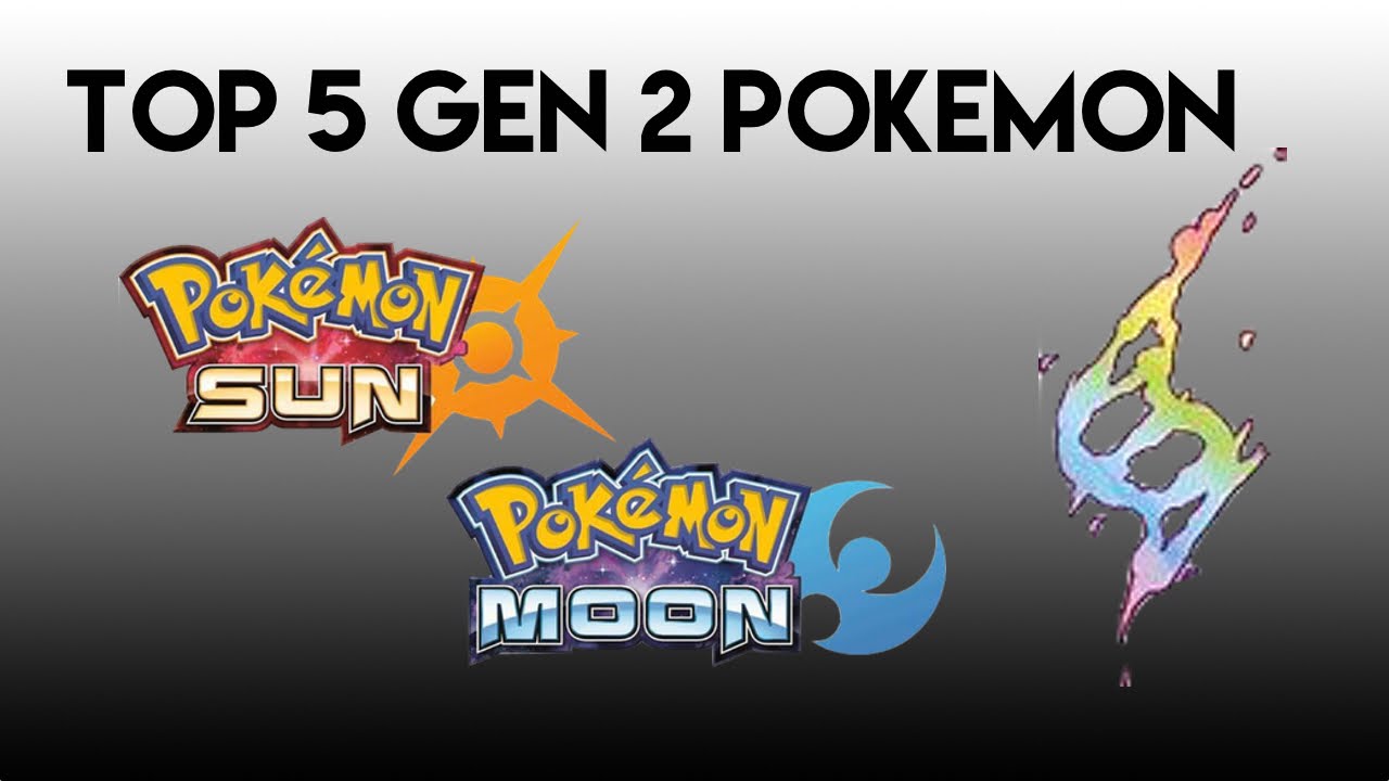 Pokemon Sun and Moon: Top 5 Gen 2 Megas - YouTube