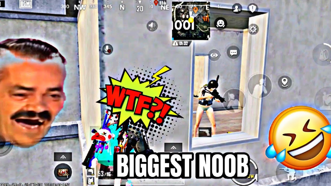 FUNNIEST CUTE ENEMY IN BGMI | TROOLING NOOBS 😂 - YouTube