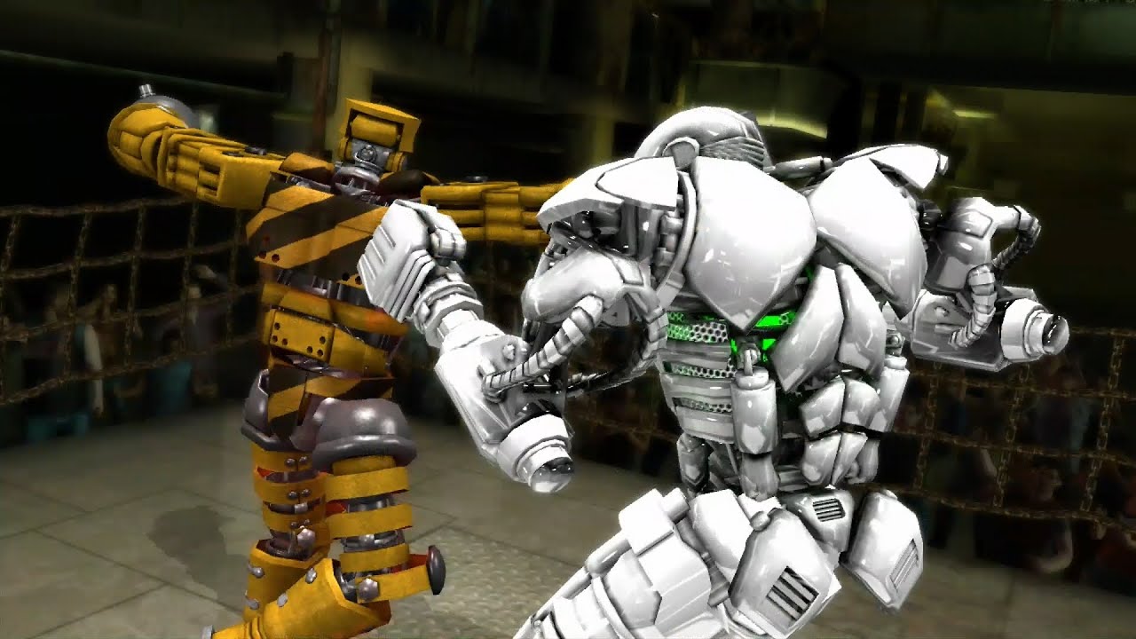 REAL STEEL THE VIDEO GAME - TOOLBOX vs ZEUS - YouTube