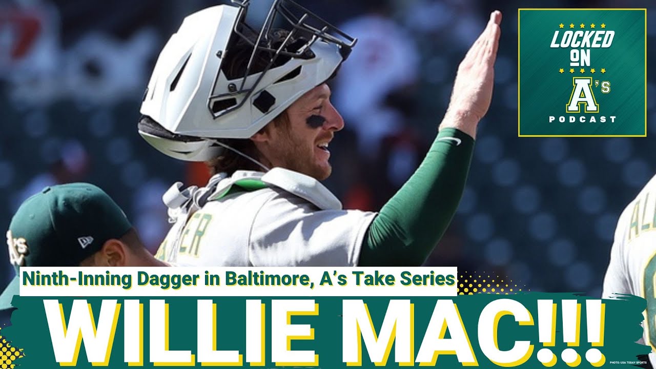WILLIE MAC!!!!: Ninth-Inning Dagger in Baltimore, A's Take Series - YouTube