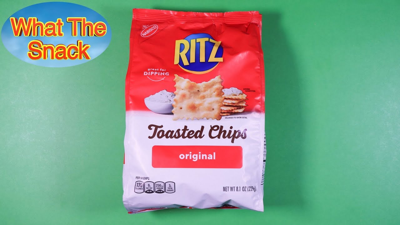 Ritz Toasted Chips - Original - YouTube
