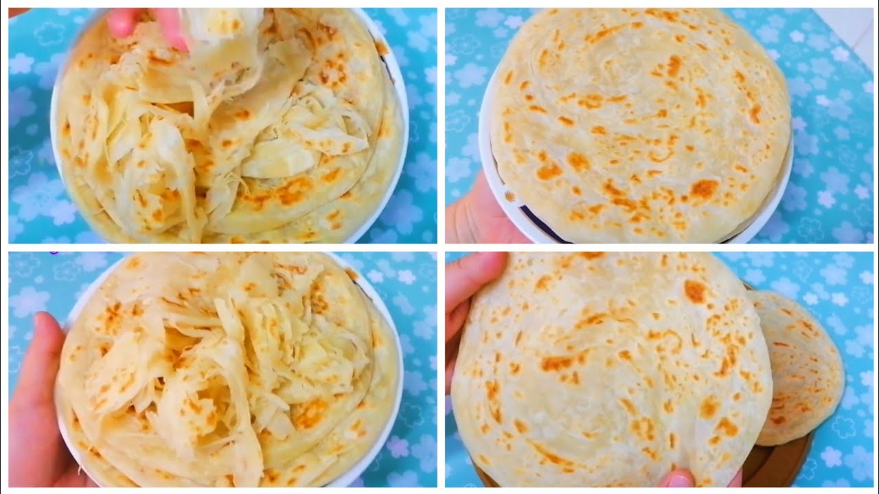 CARA MEMBUAT ROTI ARAB FATIRAH‼️[[ROTI CANAI / ROTI PAROTTA /ROTI ...