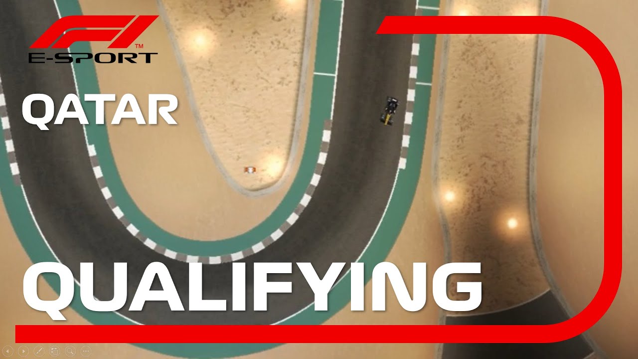 Formula 1 E Sport Qualifying Qatar Grand Prix Ultimate Racing 2D 2 ...