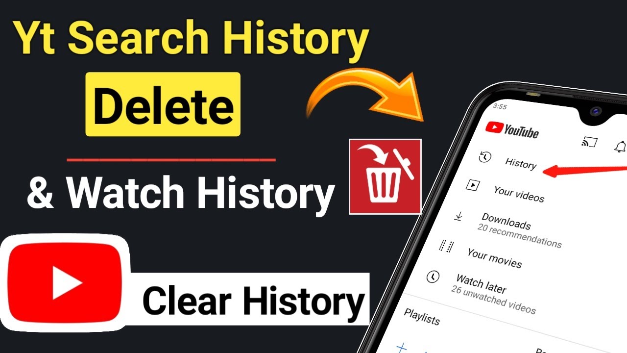 How to Delete Your YouTube Search History (and Watch History) - YouTube