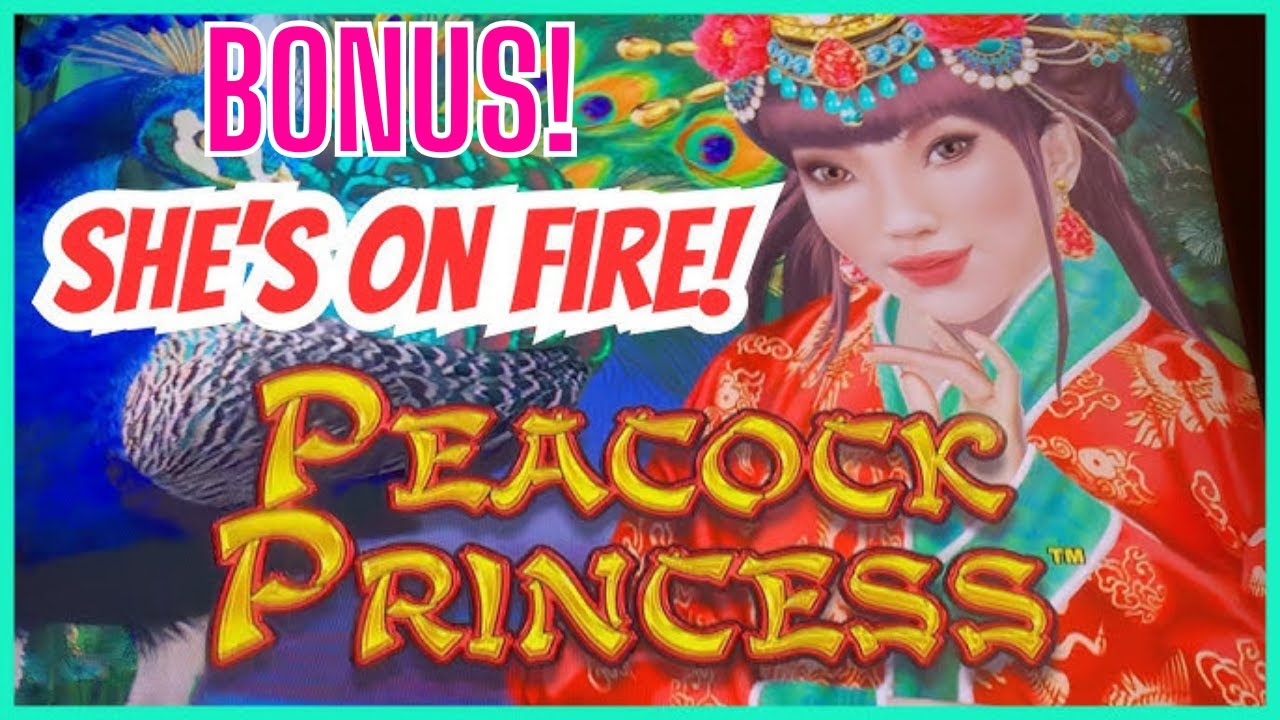 Peacock Princess Slot--Bonus! #slots #slotbonus - YouTube