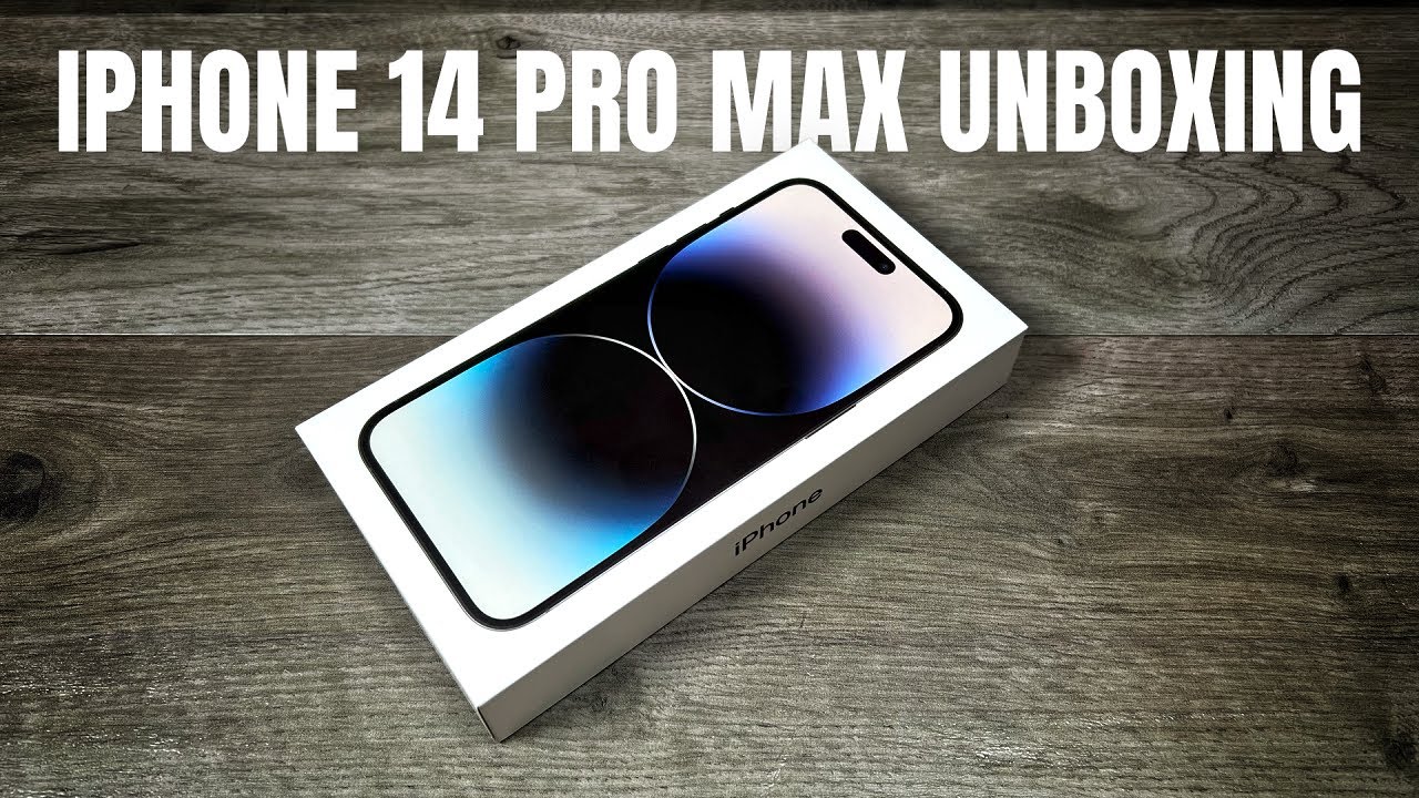 Iphone 14 Pro Max Space Black Unboxing And Setup Youtube