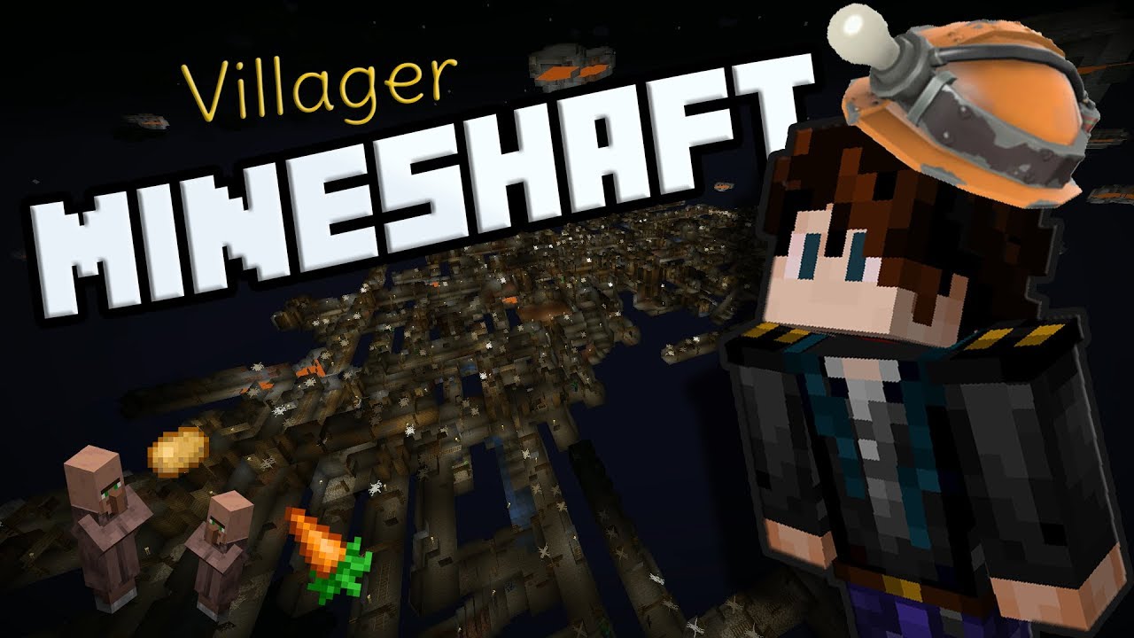 Fully Working and Restored Mineshaft in Minecraft - YouTube