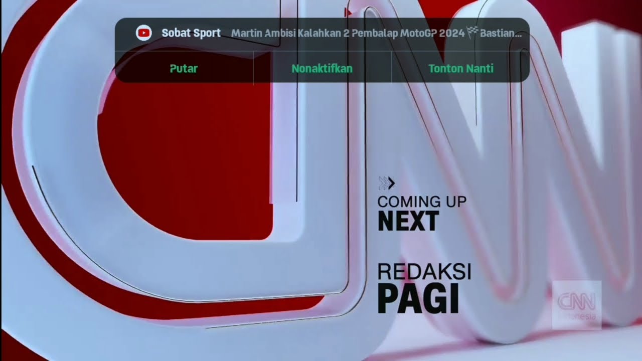 CNN Indonesia: Coming Up Next Bumper - Redaksi Pagi (2024) - YouTube