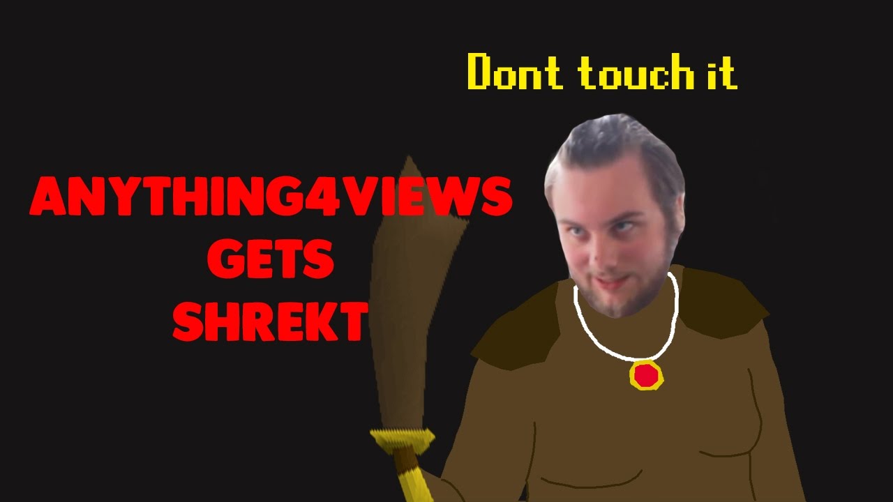 Anything4views gets shrekt in the wildness - YouTube