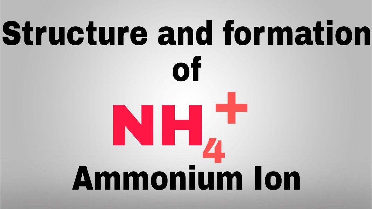 Nh4 Structure
