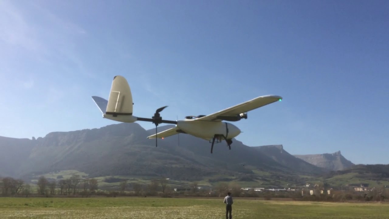 NIMBUS 1800 VTOL TRICOPTER - QLOITER - YouTube