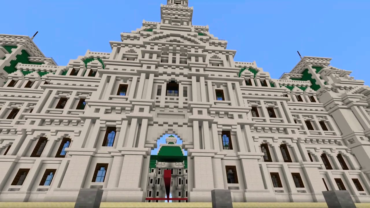 Minecraft: Philadelphia City Hall Update - YouTube