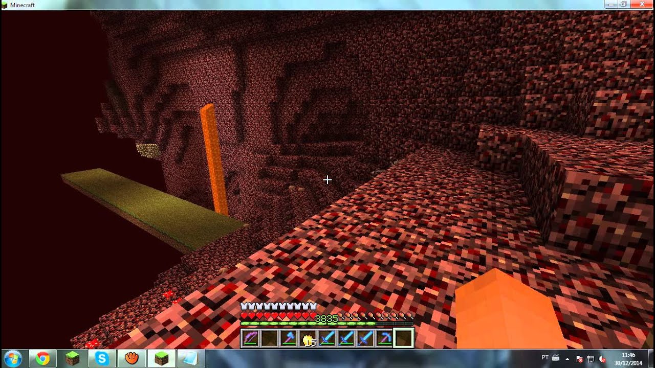 como conseguir fungo do nether em minecraft - YouTube