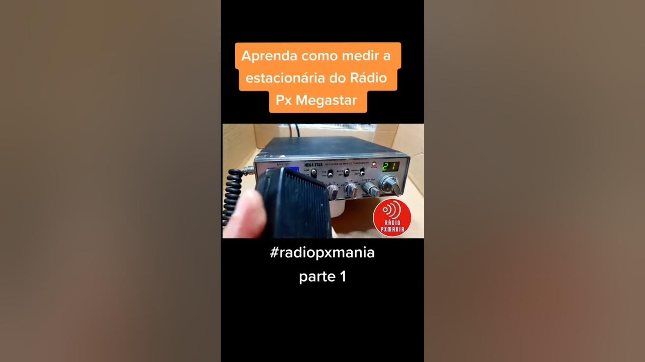 Medir estacionária fácil no Rádio Px - YouTube