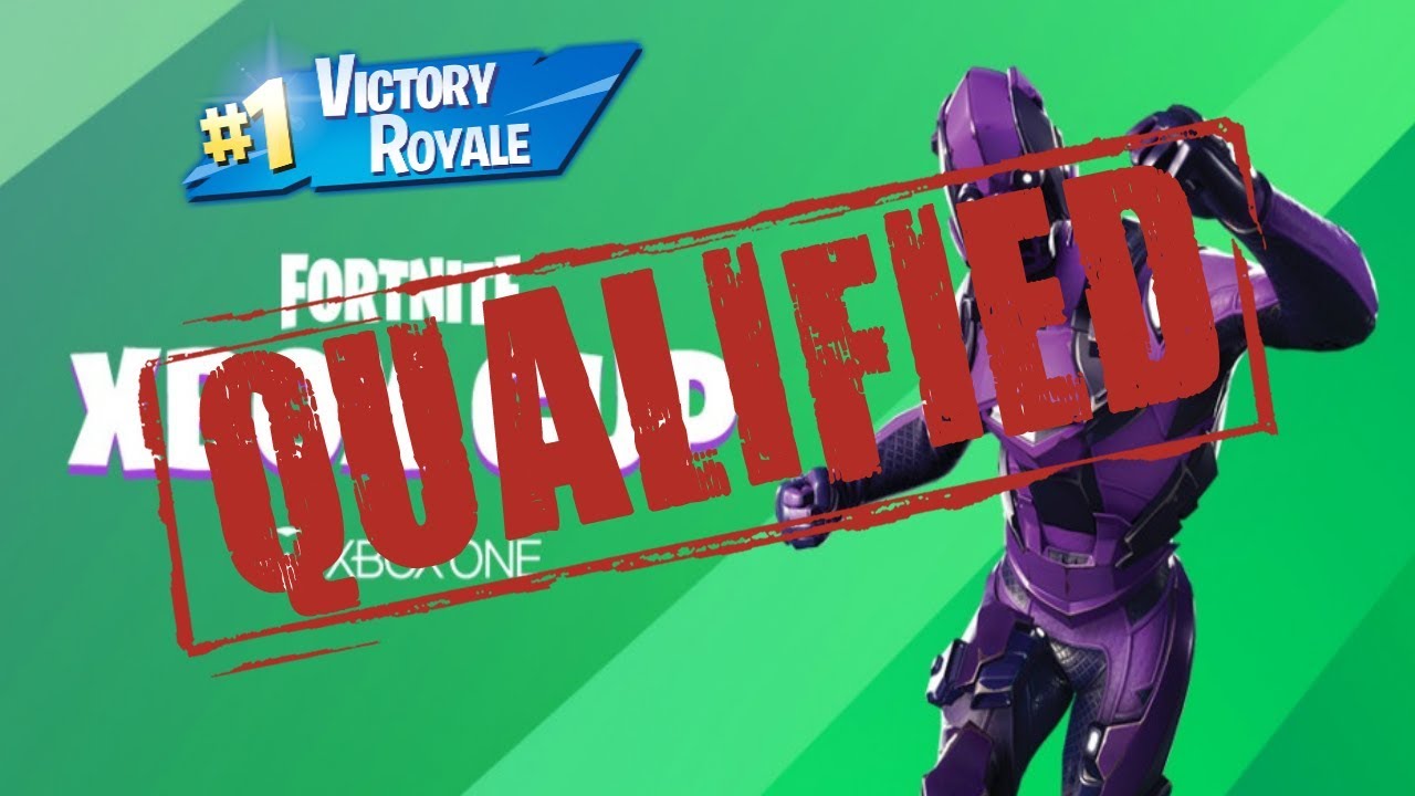 Qualifying for the Xbox Cup Finials! Fortnite Battle Royale - YouTube