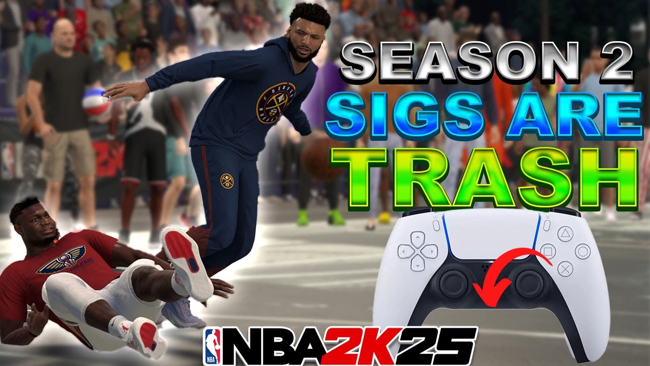 NEW SEASON 2 DRIBBLE MOVES ARE HORRIBLE in NBA 2K25 - YouTube