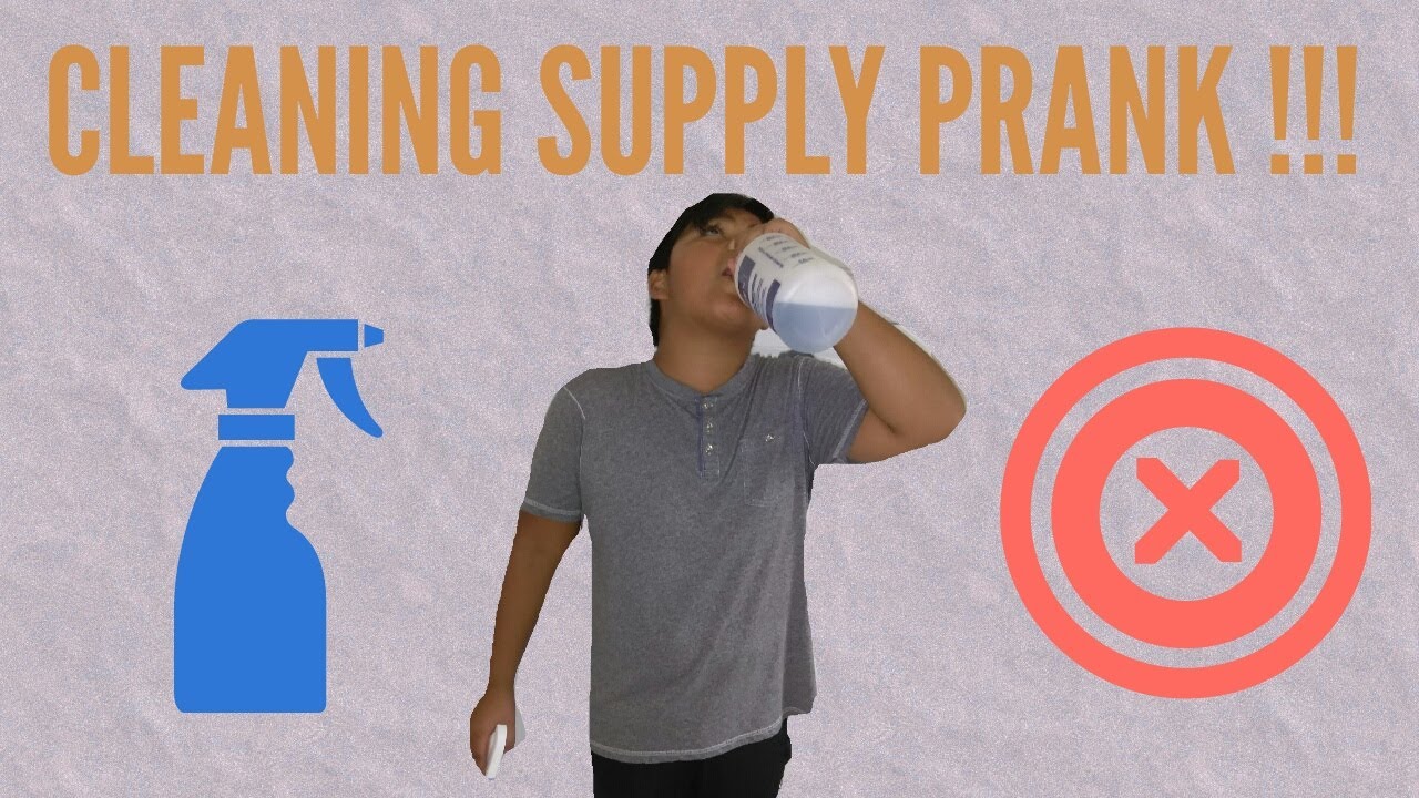 QUICK DRINKING WINDEX PRANK !!! - YouTube