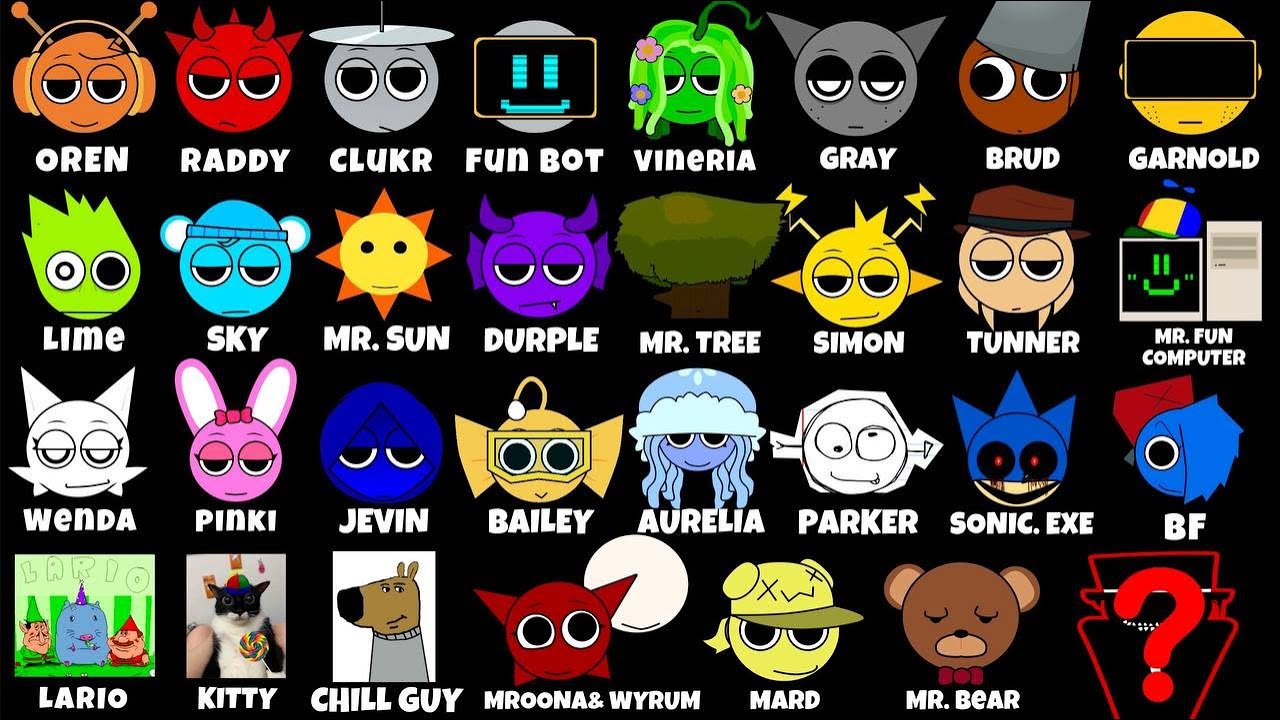 Every Incredibox Sprunki in 9 Minutes Retake (Final Update) - YouTube