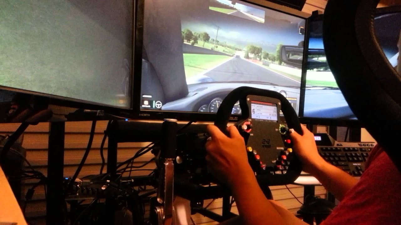 Testing new rig iRacing - YouTube