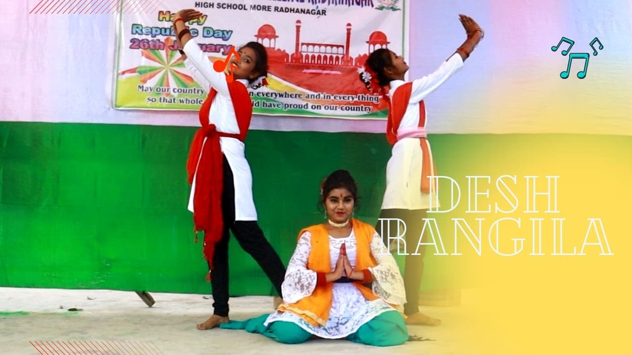 Desh Mera Rangila | Dance group Performance by St b.d School ...