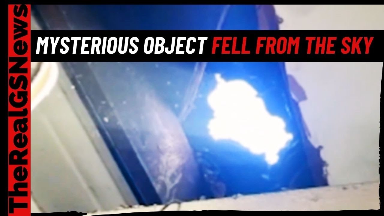 🚨 BREAKING! STRANGE OBJECT FELL FROM THE SKY CAUSING LOUD SOUND ...