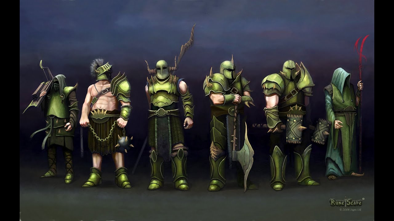 OldSchool Runescape and Chill Big Noob Farming Barrows Till Green Log ...